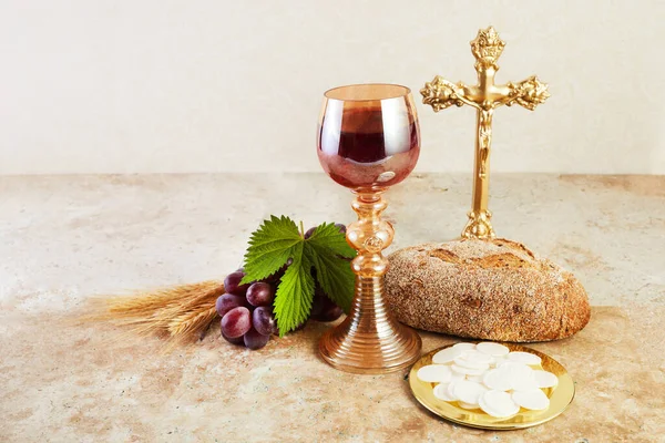 Communion bread wine Stock Photos, Royalty Free Communion bread wine ...