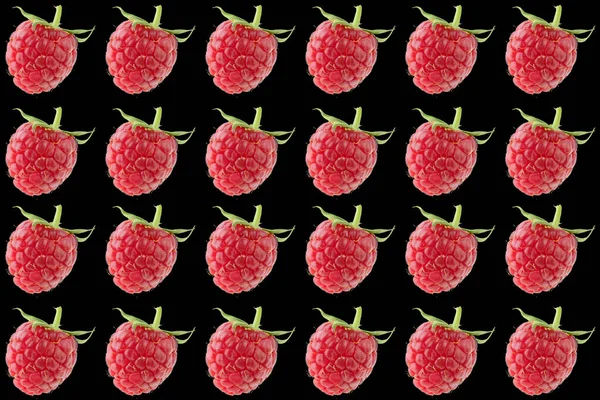 Red raspberry isolated texture, Red raspberry on solid color background ...