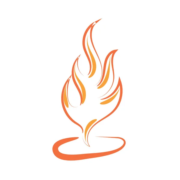 Fire Holy Spirit Logo