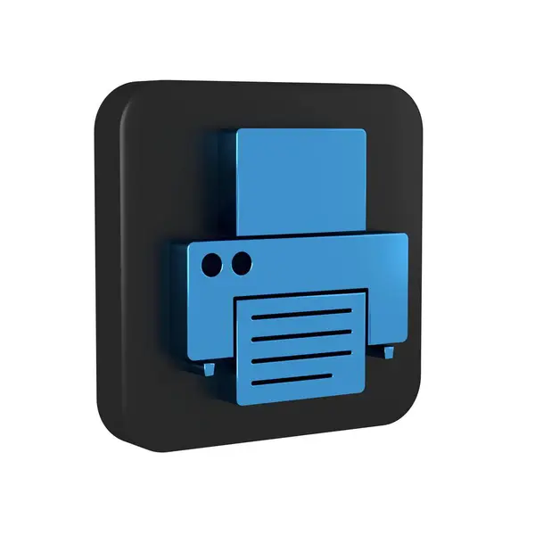Blue Document Folder Icon Isolated Transparent Background Accounting ...
