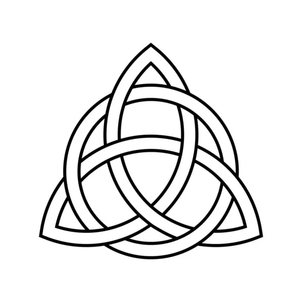 Celtic National Style Interlaced Pattern Isolated Vector Celtic Knot ...