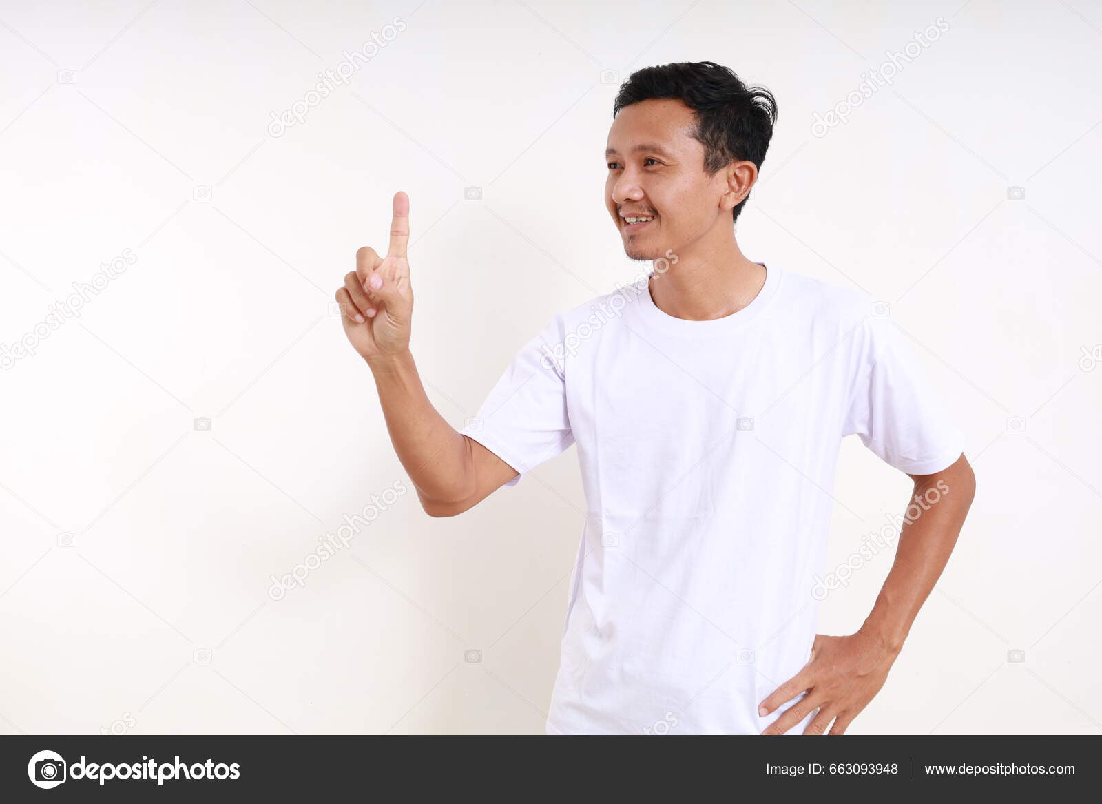 Person Pointing Finger Sideways