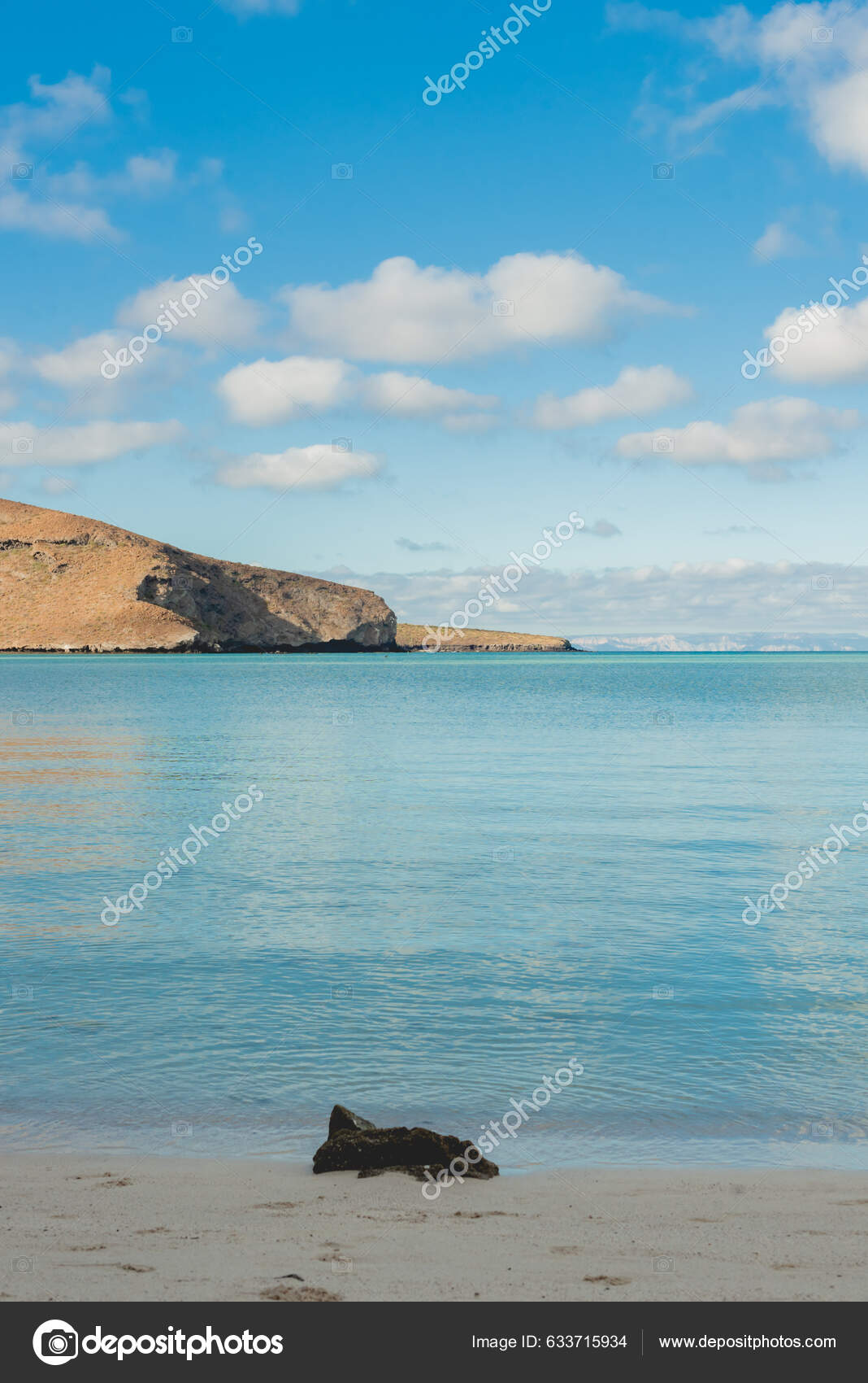 Playa Balandra Balandra Beach Beach Located Baja California Sur ...