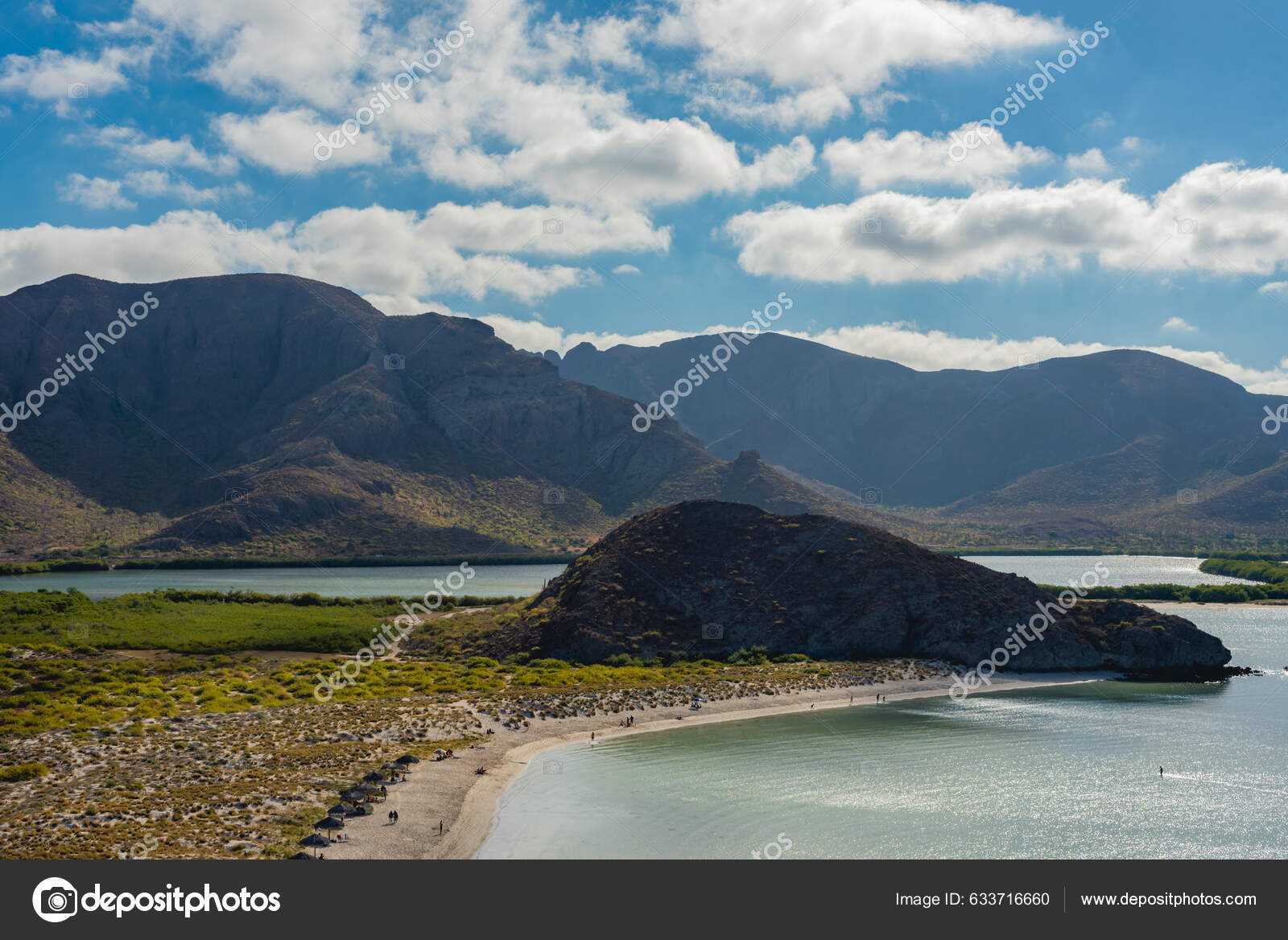 Playa Balandra Balandra Beach Beach Located Baja California Sur ...