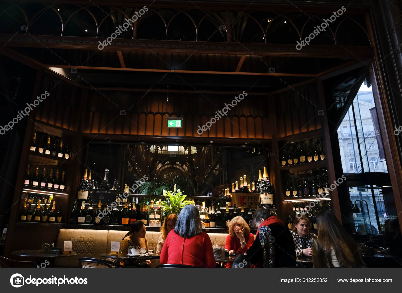 Interior View Parisi Udvar Budapest Hungary December 2022 – Stock ...