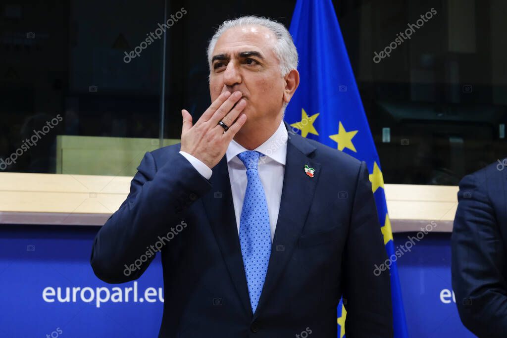 Crown Prince of Iran, Reza Pahlavi, the oldest son of Mohammad Reza ...