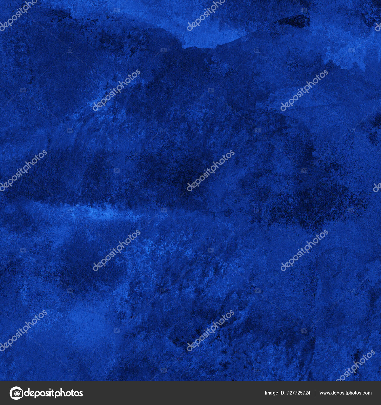 Dark Blue Watercolor Paint Texture Abstract Background — Stock Photo ...