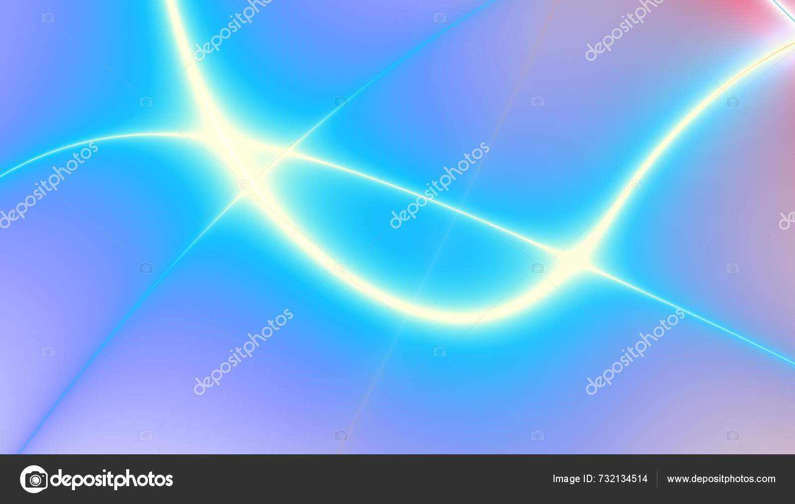 Energy Lines Transparent Gradient Background Elegant Rainbow Colours ...