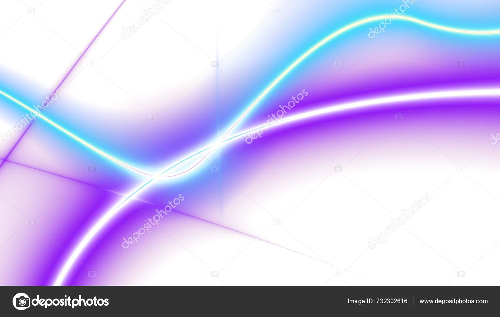 Energy Lines Transparent Gradient Background Elegant Rainbow Colours ...
