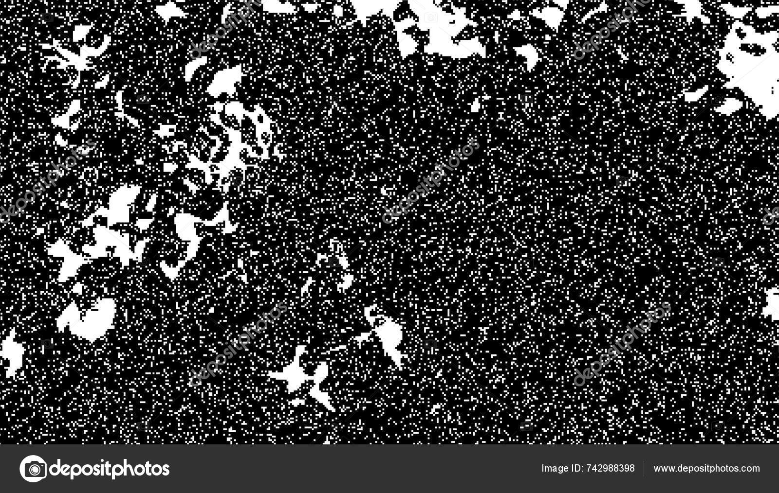 Abstract Black Pixelated Overlay Transparent Background — Stock Photo ...
