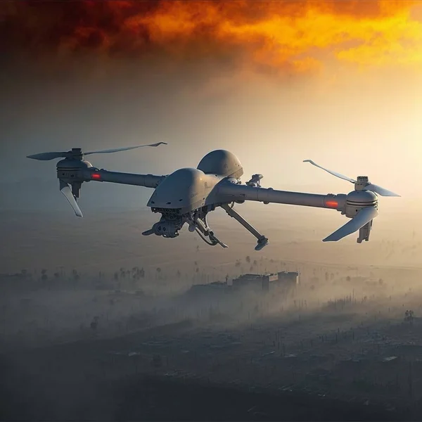 Military Modern Drones Modern Technology New Weapons Stock Photo by ...