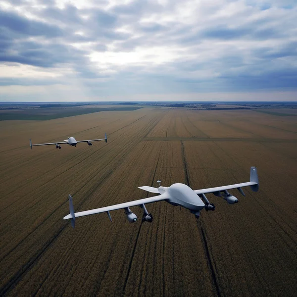 Military Modern Drones Modern Technology New Weapons Stock Photo by ...