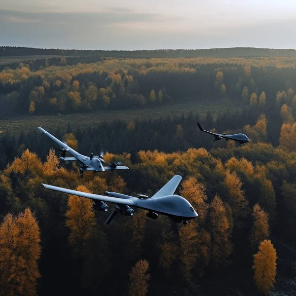 Military Modern Drones Modern Technology New Weapons Stock Photo by ...