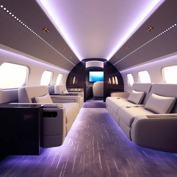 Intérieur jet privé images libres de droit, photos de Intérieur jet ...