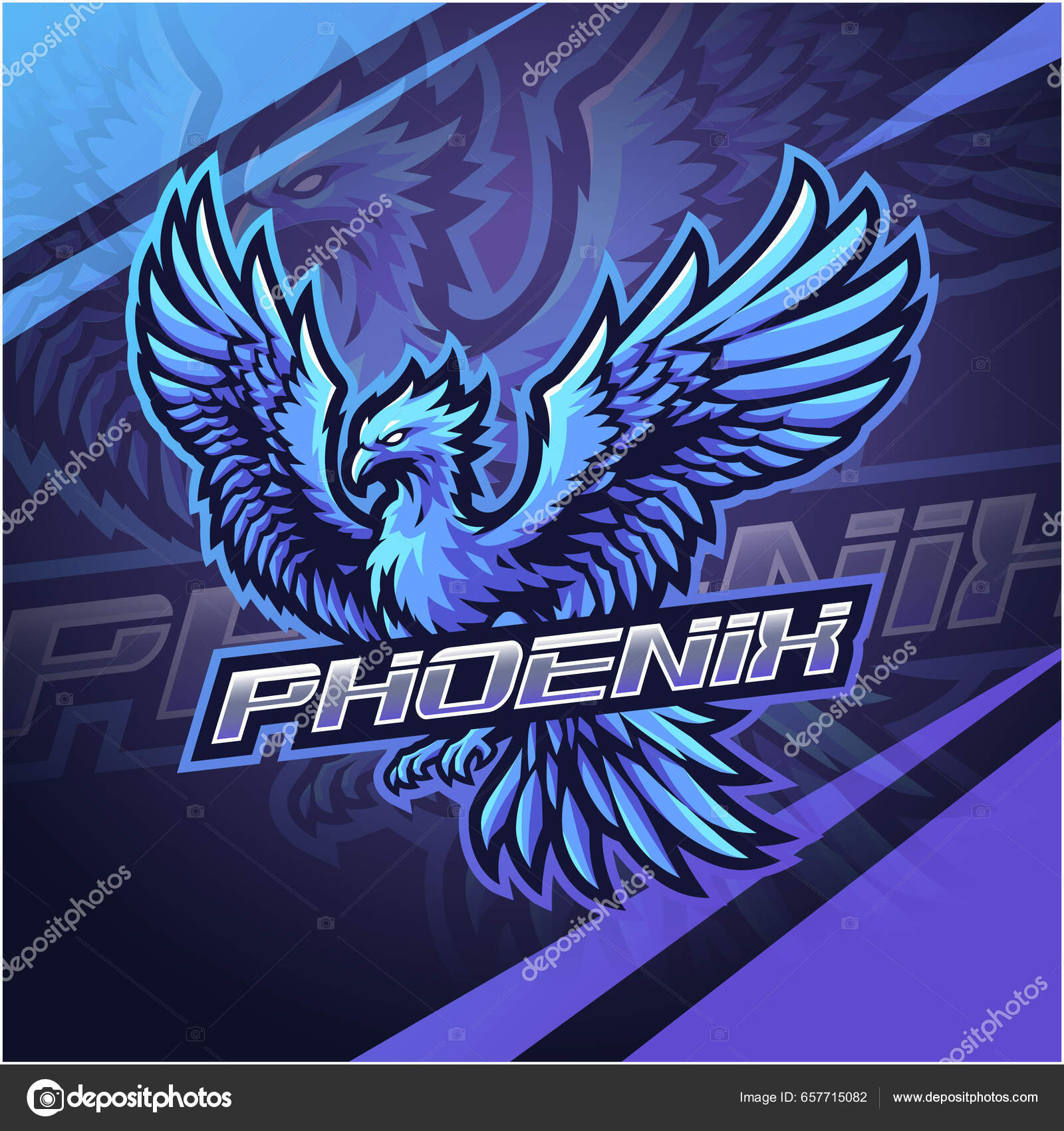 Blue Phoenix Logo