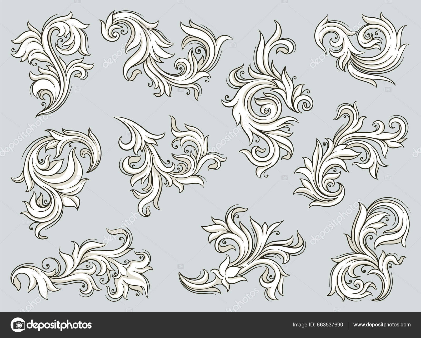 Simple Baroque Pattern