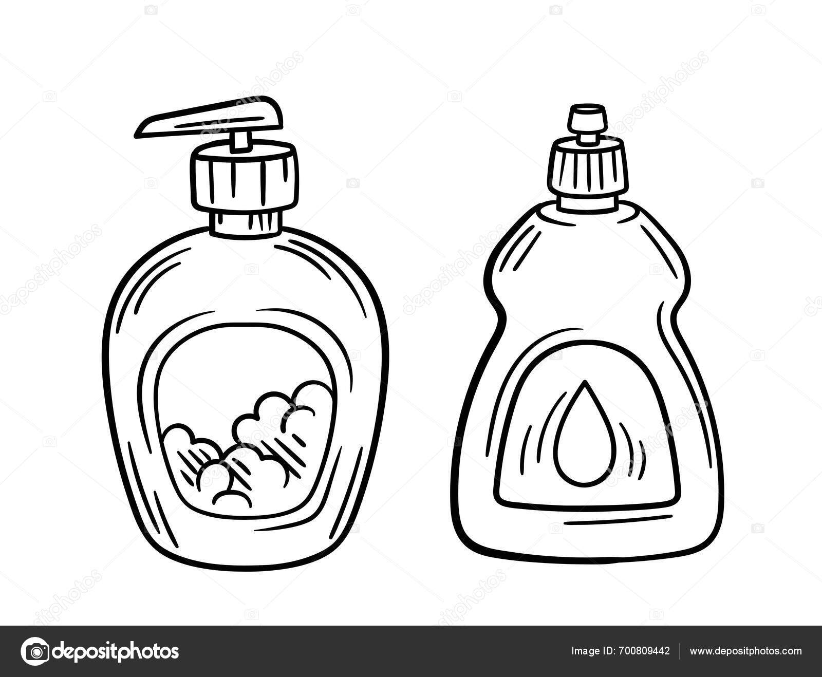 Cleaning Tool Linear Pack Detergents Cleanliness Hygiene Household ...