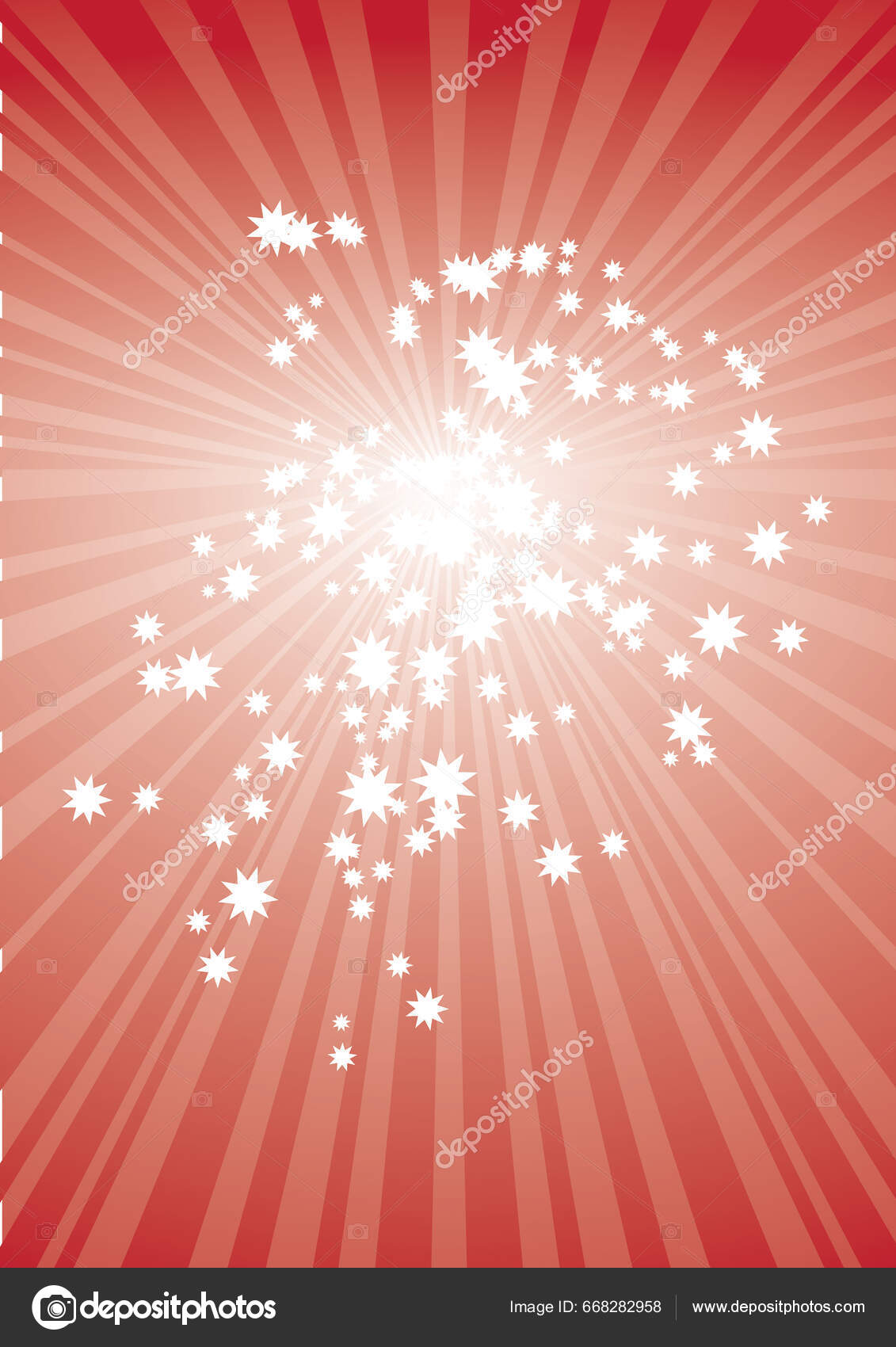 Vector Illustration Red Star Background Stock Vector by ©DesignPicsInc ...