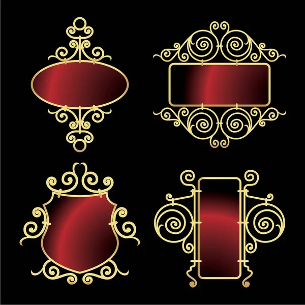 Set Vintage Frames Vector Illustration Stock Vector by ©DesignPicsInc ... Set Vintage Frames Vector Illustration Stock Vector by ©DesignPicsInc ...