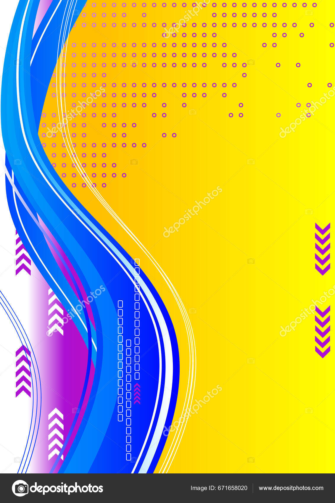 Modern Abstract Background Yellow Blue Abstract Vector Design Business ...