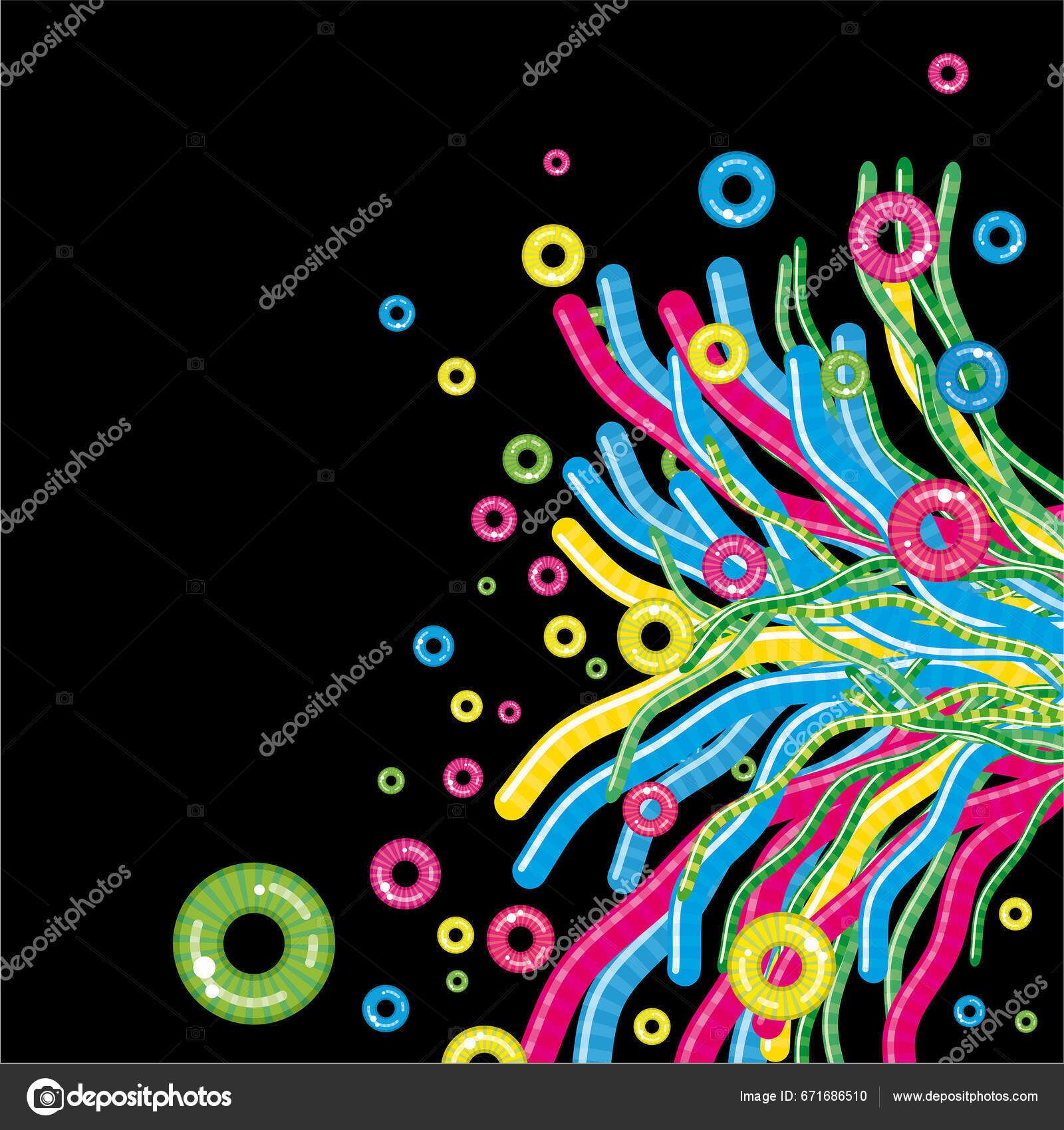 Creative Abstract Background Template Vector Illustration Stock Vector ...