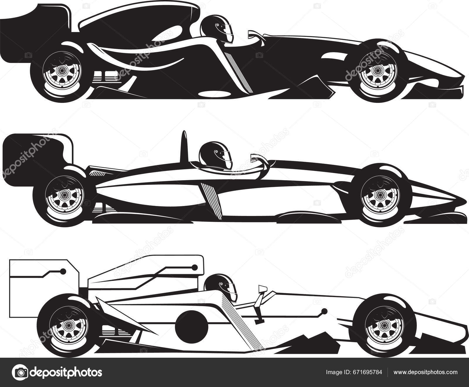 Coche Carreras Iconos Vectoriales Vector de stock por ©DesignPicsInc ...