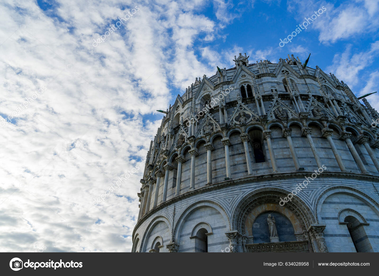 Magnificent Pisa Architecture Cathedrals Leaning Tower Pisa — Stock ...