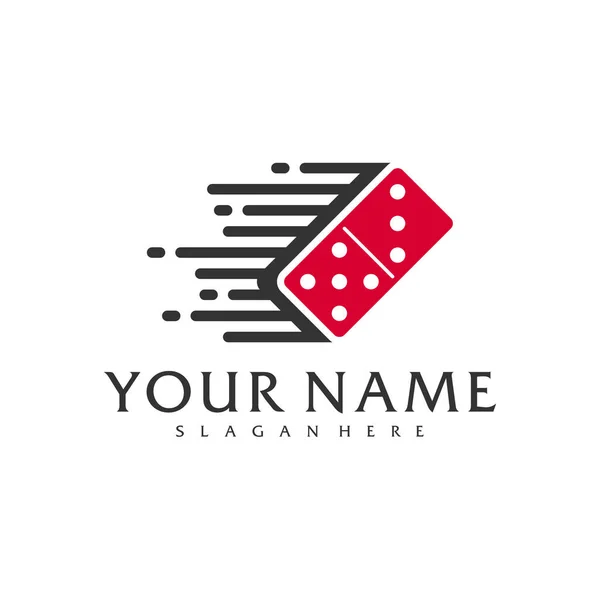 Brain Domino Logo Vector Template Creative Domino Logo Design Concepts ...