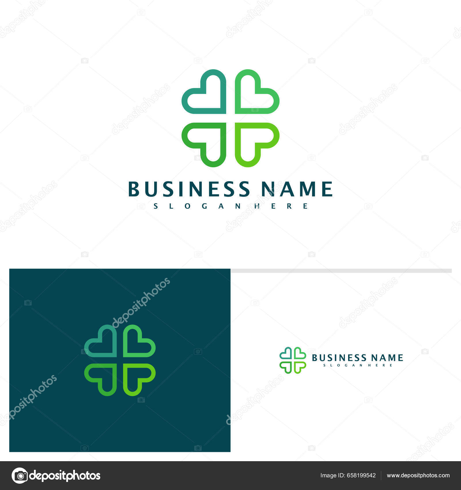 Four Leaf Clover Logo Company