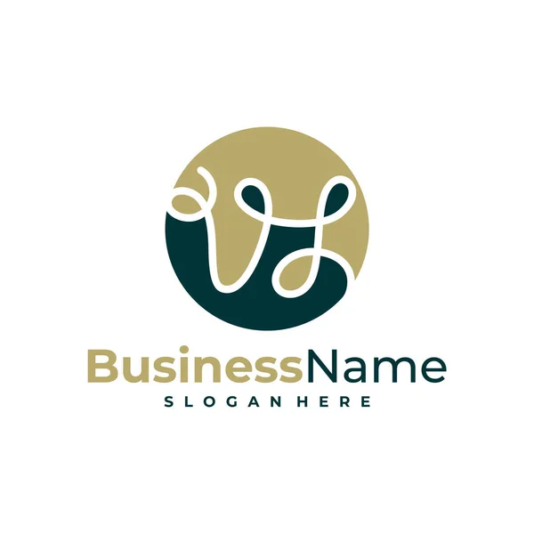 Letra Shop Logo Design Vector Concepto Plantilla Diseño Logotipo Lujo ...