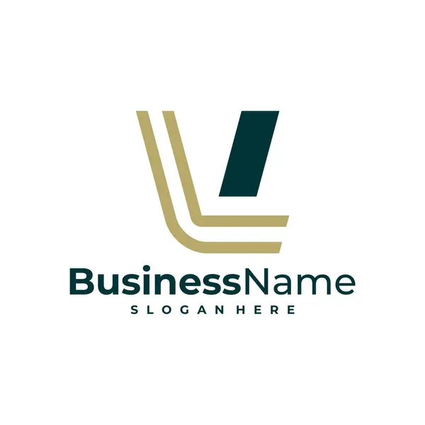 Letra Shop Logo Design Vector Concepto Plantilla Diseño Logotipo Lujo ...