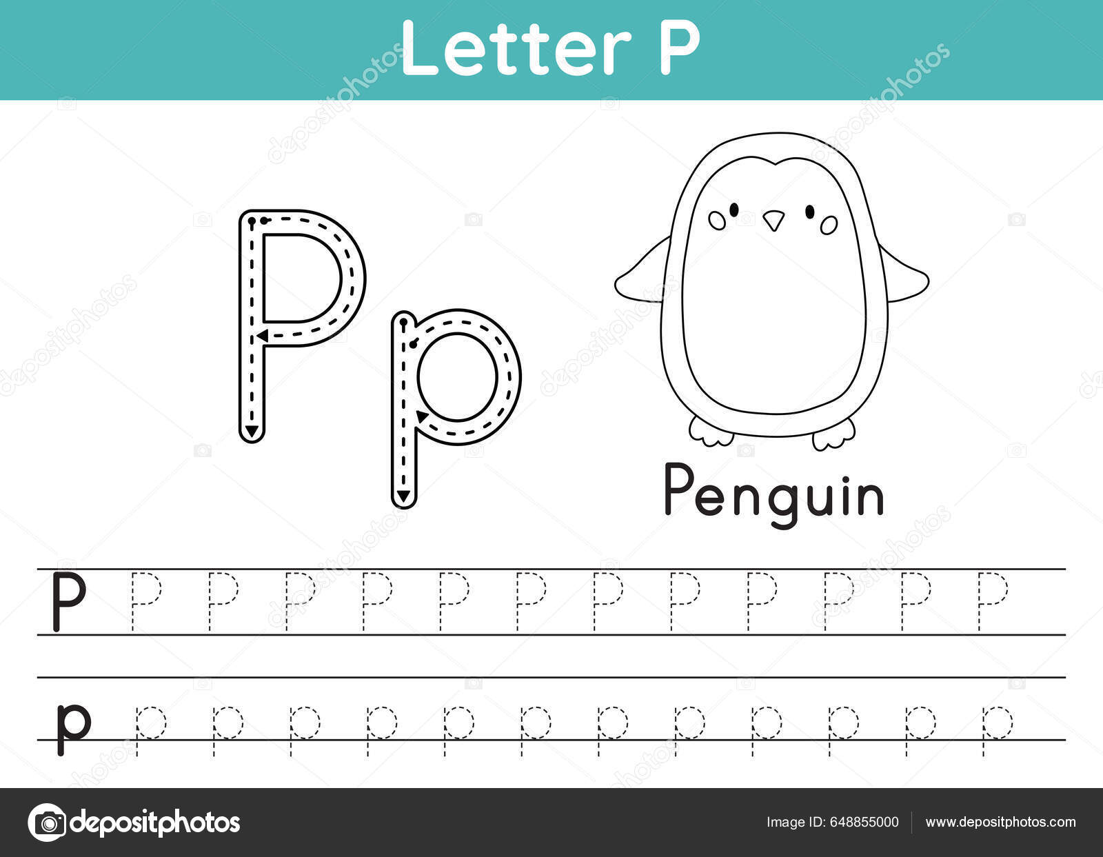 Hojas De Trabajo Para Trazar Alfabetos Imprimibles Plantilla Para