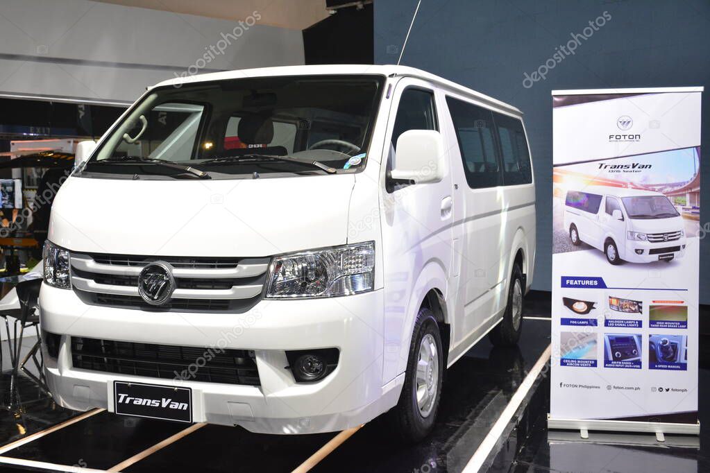 PASAY, PH - APR. 10 - Foton transvan at Manila International Auto Show ...