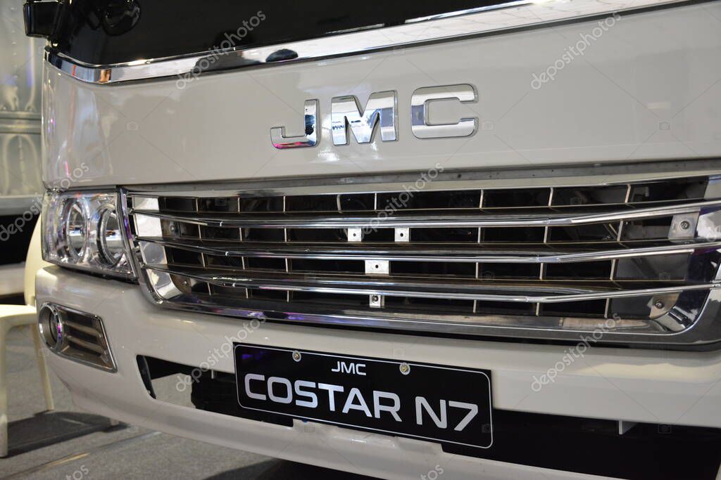 PASAY, PH - JULY 9 - JMC motors costar N7 bus at Manila commercial ...