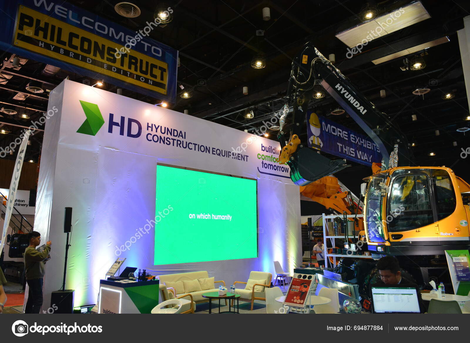 Pasay Nov Hyundai Construction Equipment Booth Philconstruct November ...
