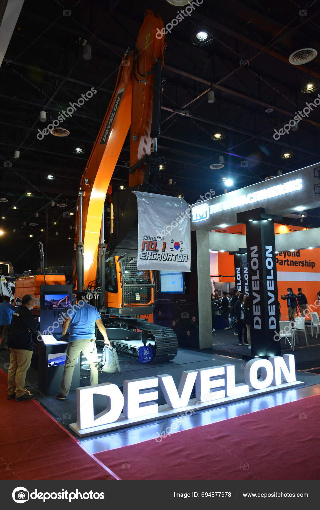 Pasay Nov Develon Booth Philconstruct November 2023 Pasay Philippines ...