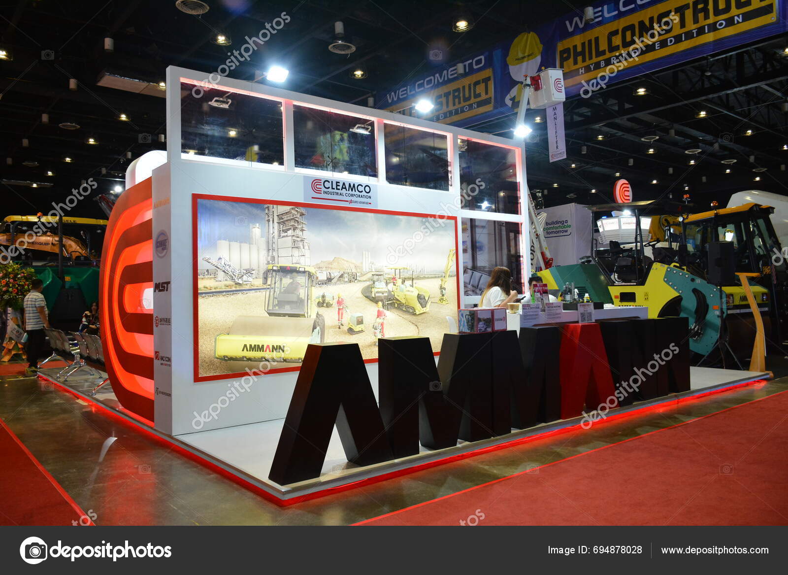 Pasay Nov Ammann Cleamco Booth Philconstruct November 2023 Pasay ...