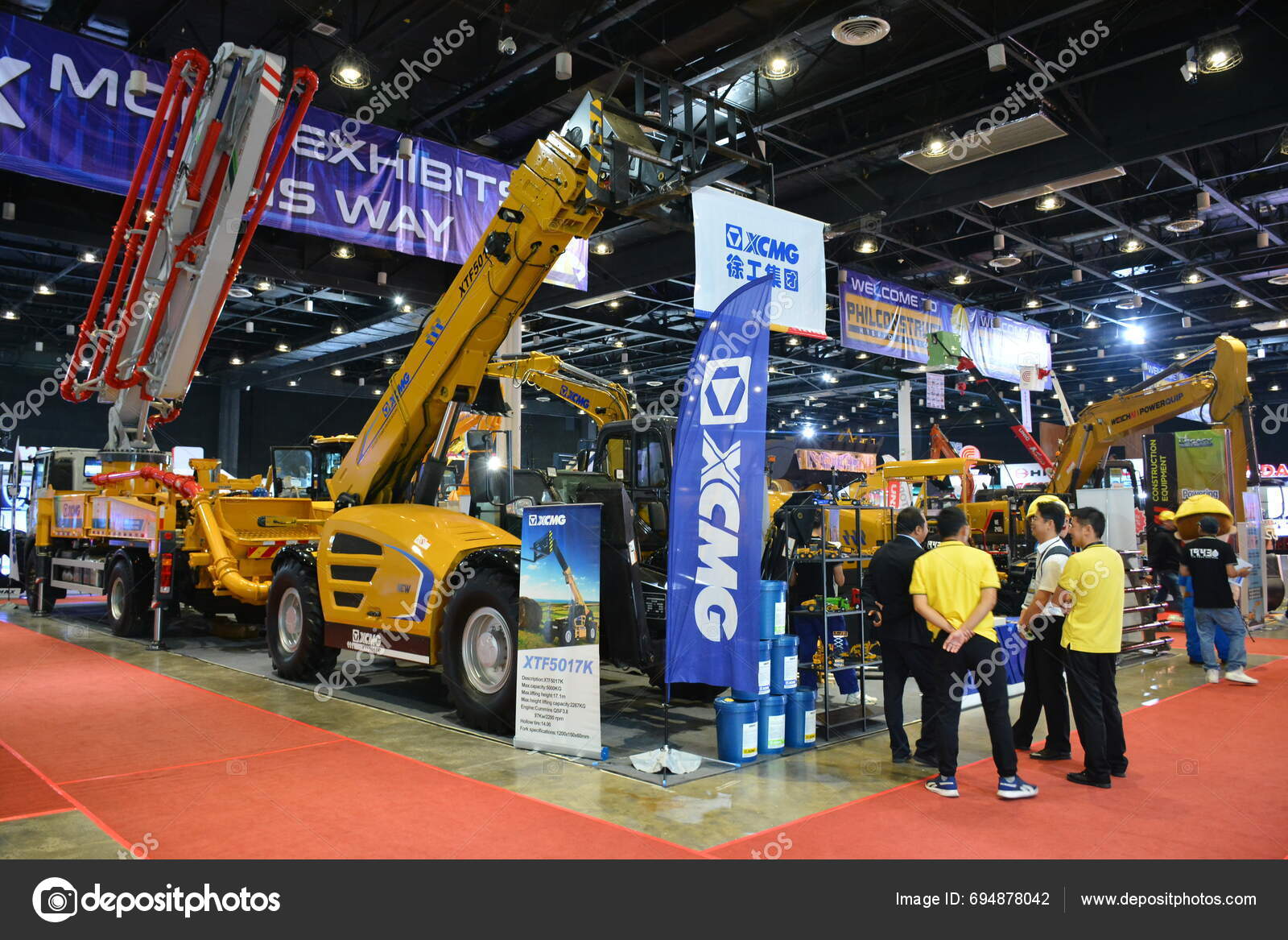 Pasay Nov Xcmg Booth Philconstruct November 2023 Pasay Philippines ...