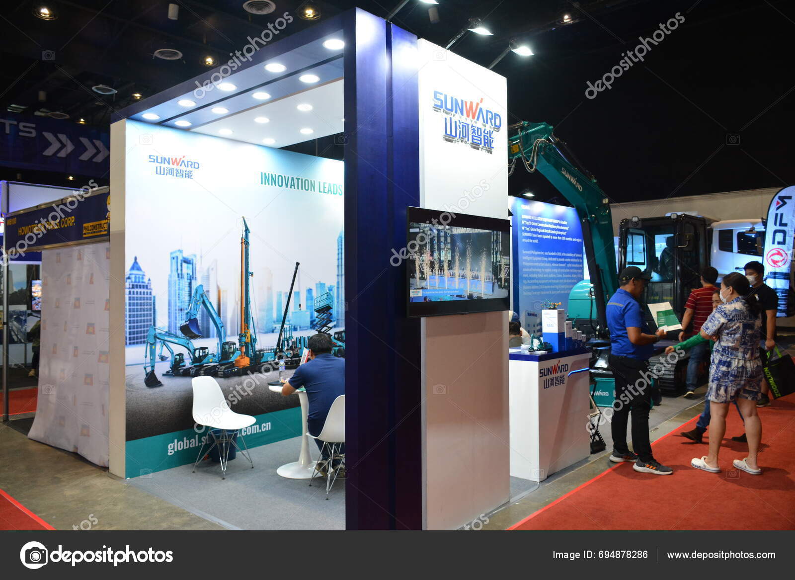 Pasay Nov Sunward Booth Philconstruct November 2023 Pasay Philippines ...