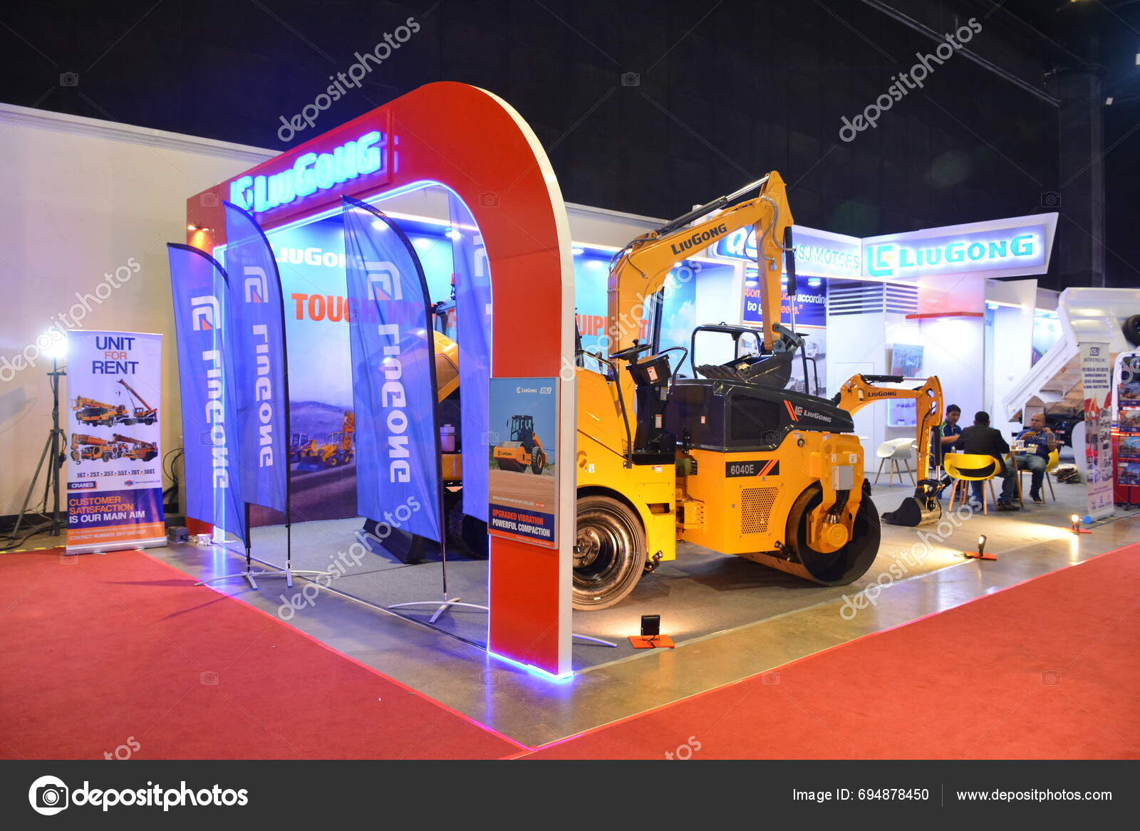 Pasay Nov Liugong Booth Philconstruct November 2023 Pasay Philippines ...