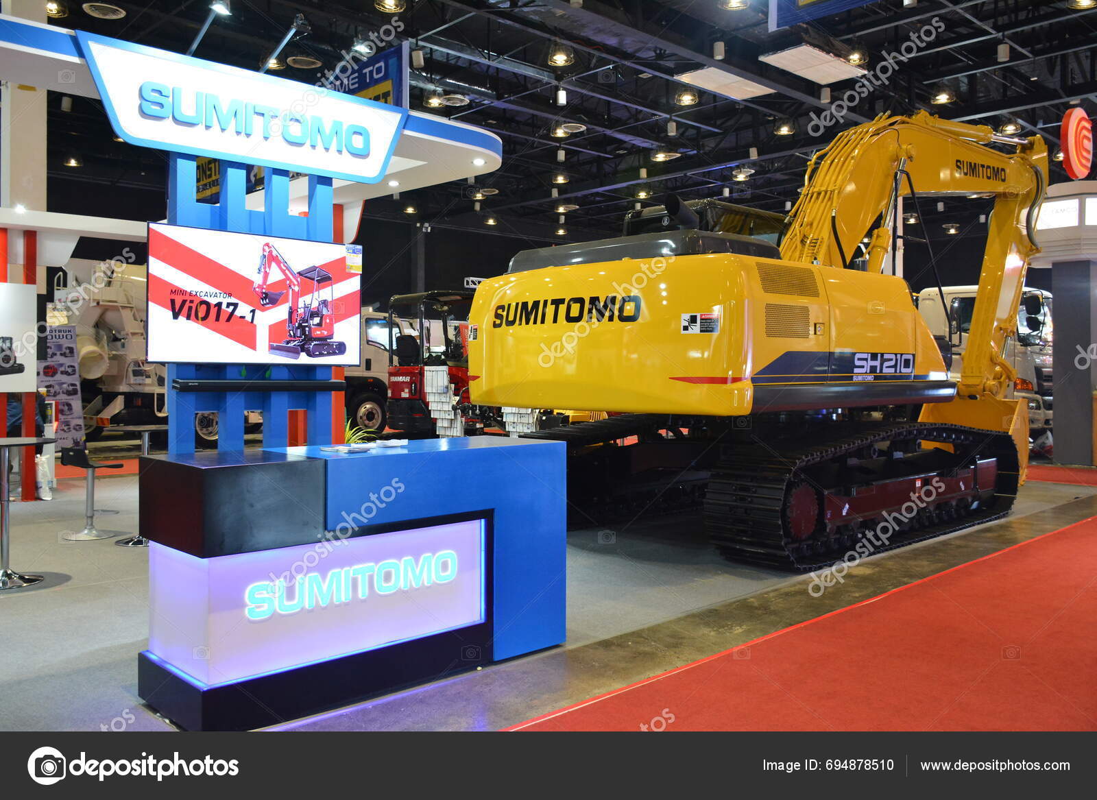 Pasay Nov Sumitomo Booth Philconstruct November 2023 Pasay Philippines ...