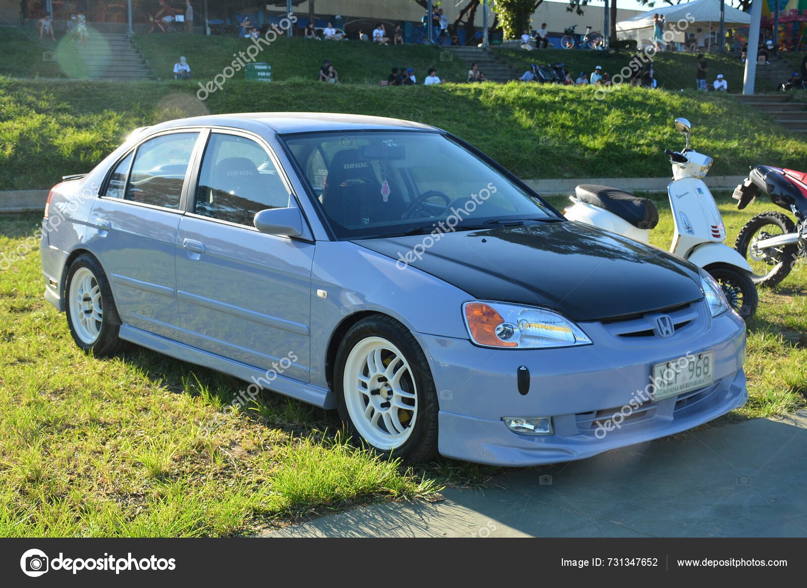 Marikina May Honda Civic Vip Car Show May 2024 Marikina — Stock ...