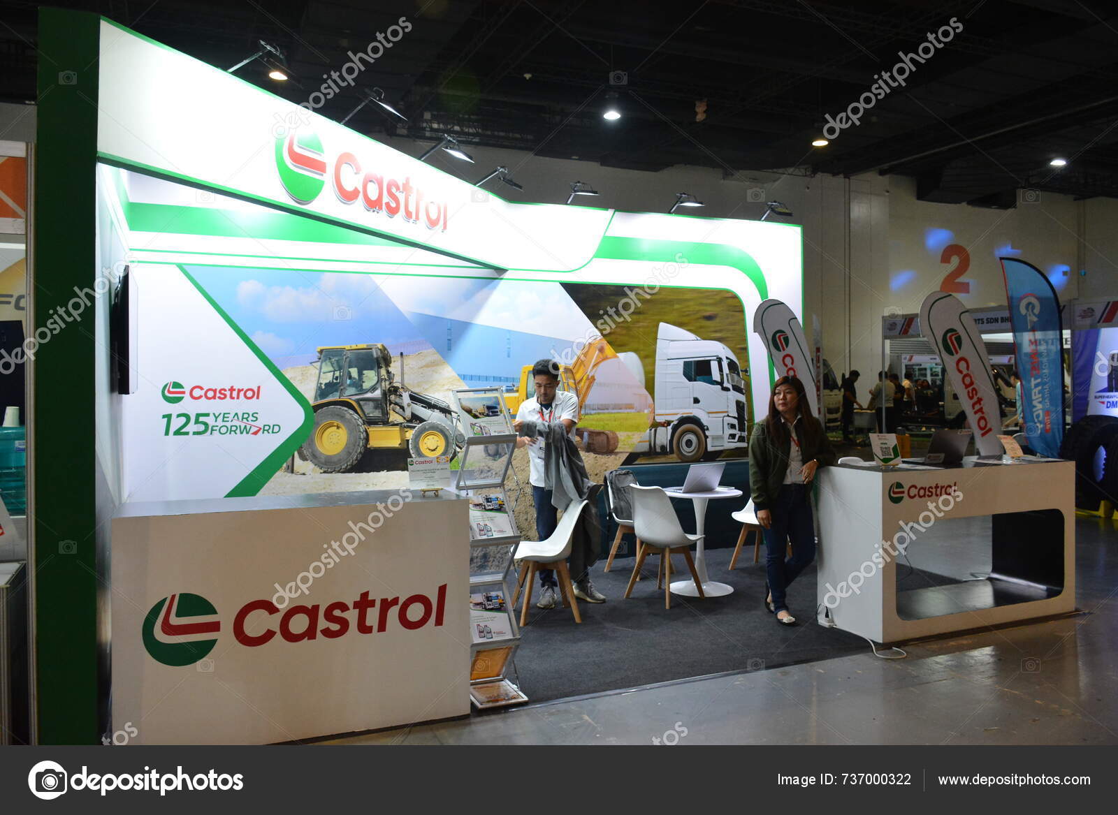 Pasay Julio Stand Castrol Feria Filipina Vehículos Comerciales Julio ...