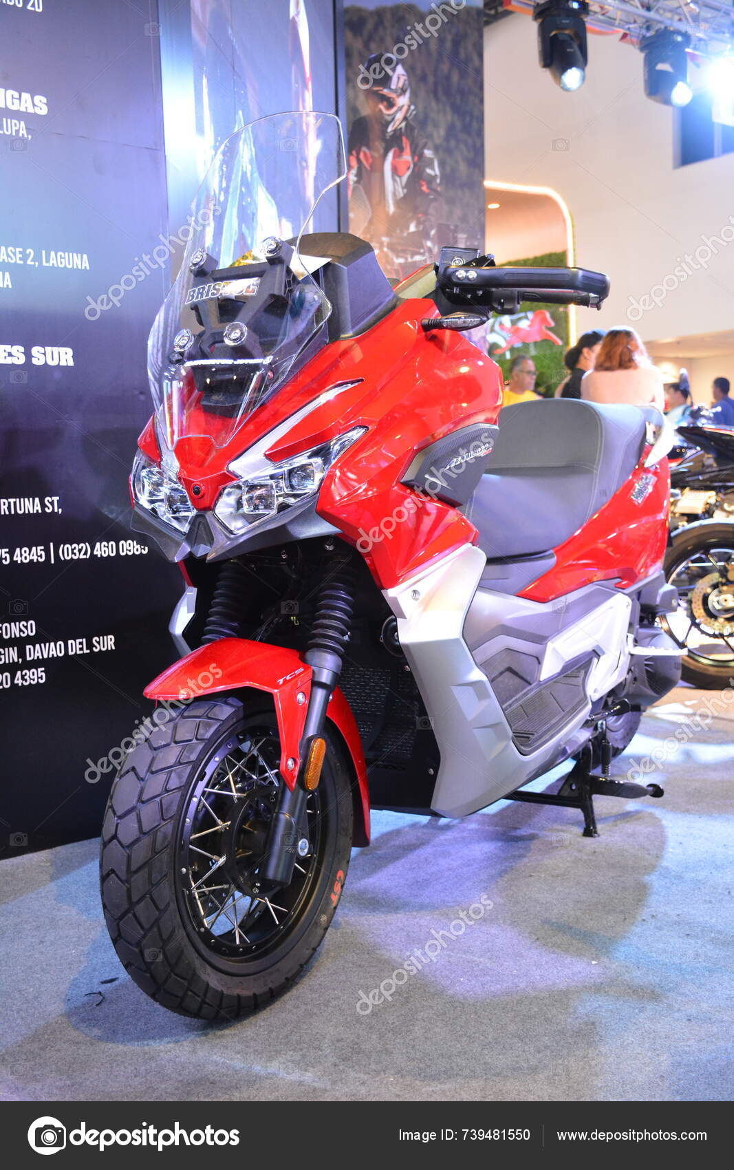 Pasay Apr Bristol Adx 160 Makina Moto Show April 2024 — Stock Editorial ...