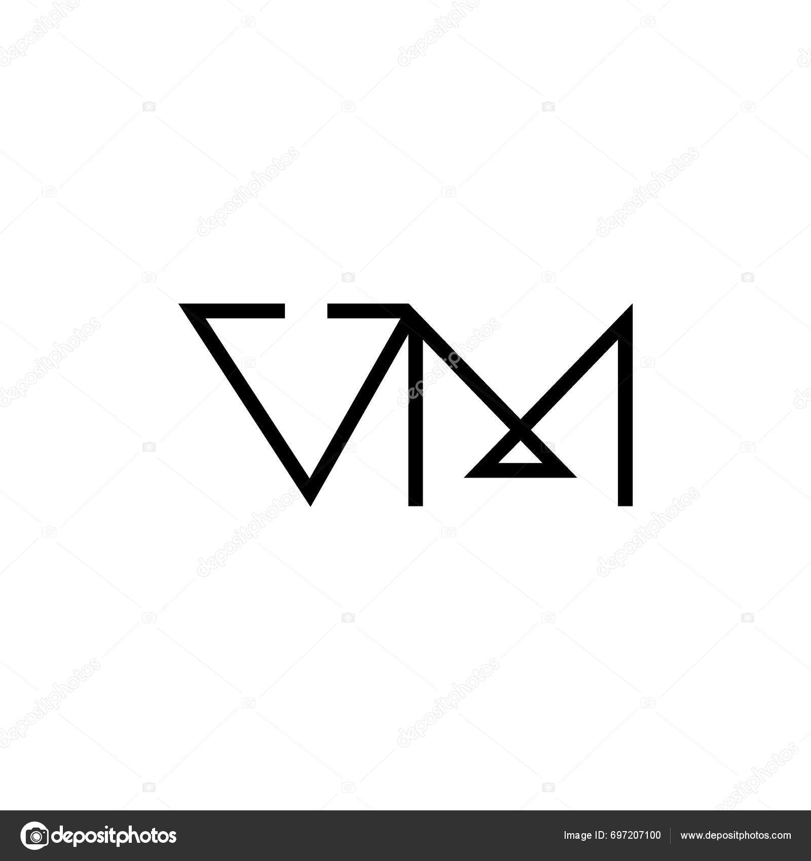 Minimal Letters Logo Design Stock Vector by ©gfxvect 697207100