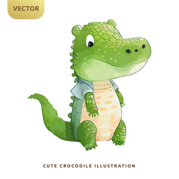 100,000 Cute alligator vector illustration Vector Images | Depositphotos