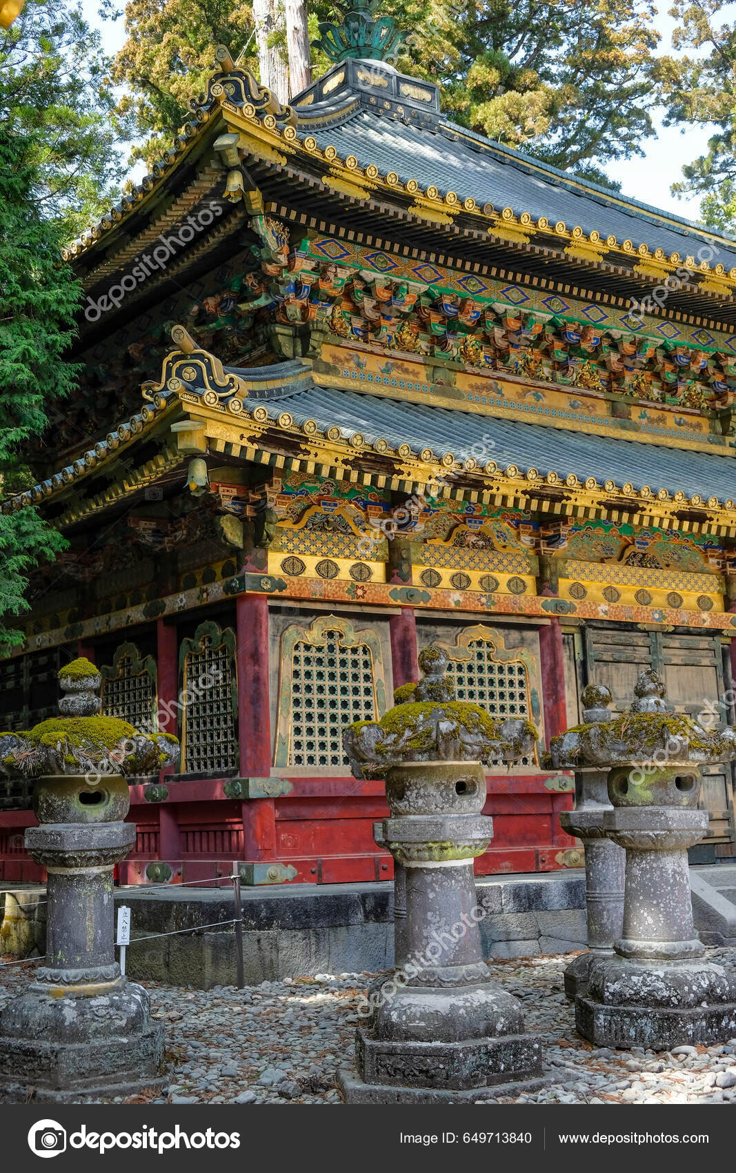 Nikko Japan March 2023 Nikko Toshogu Shinto Shrine Unesco World – Stock ...