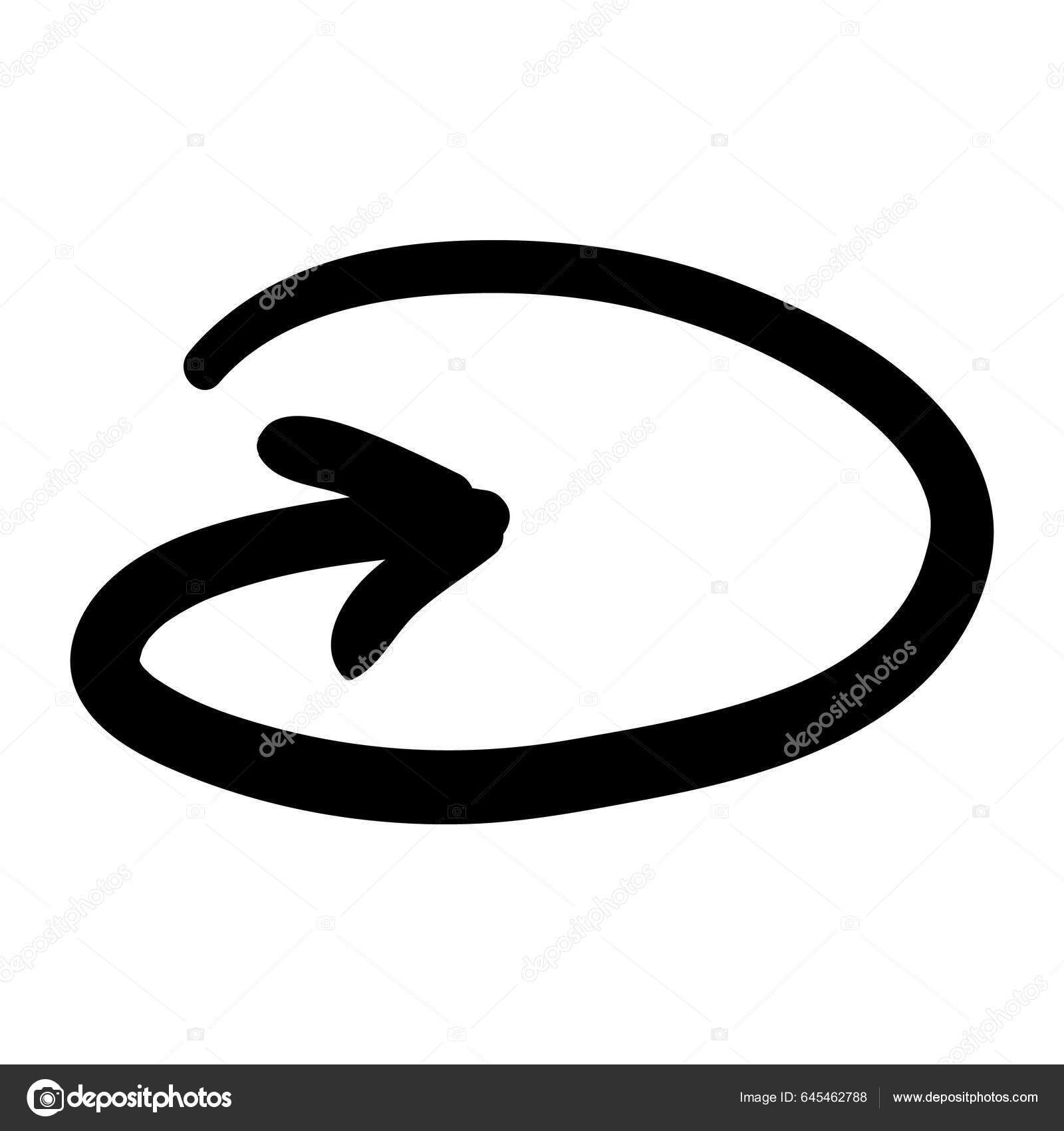 Ikon Tanda Panah Ilustrasi Gambar Panah Dengan Tangan Vektor Diisolasi ...