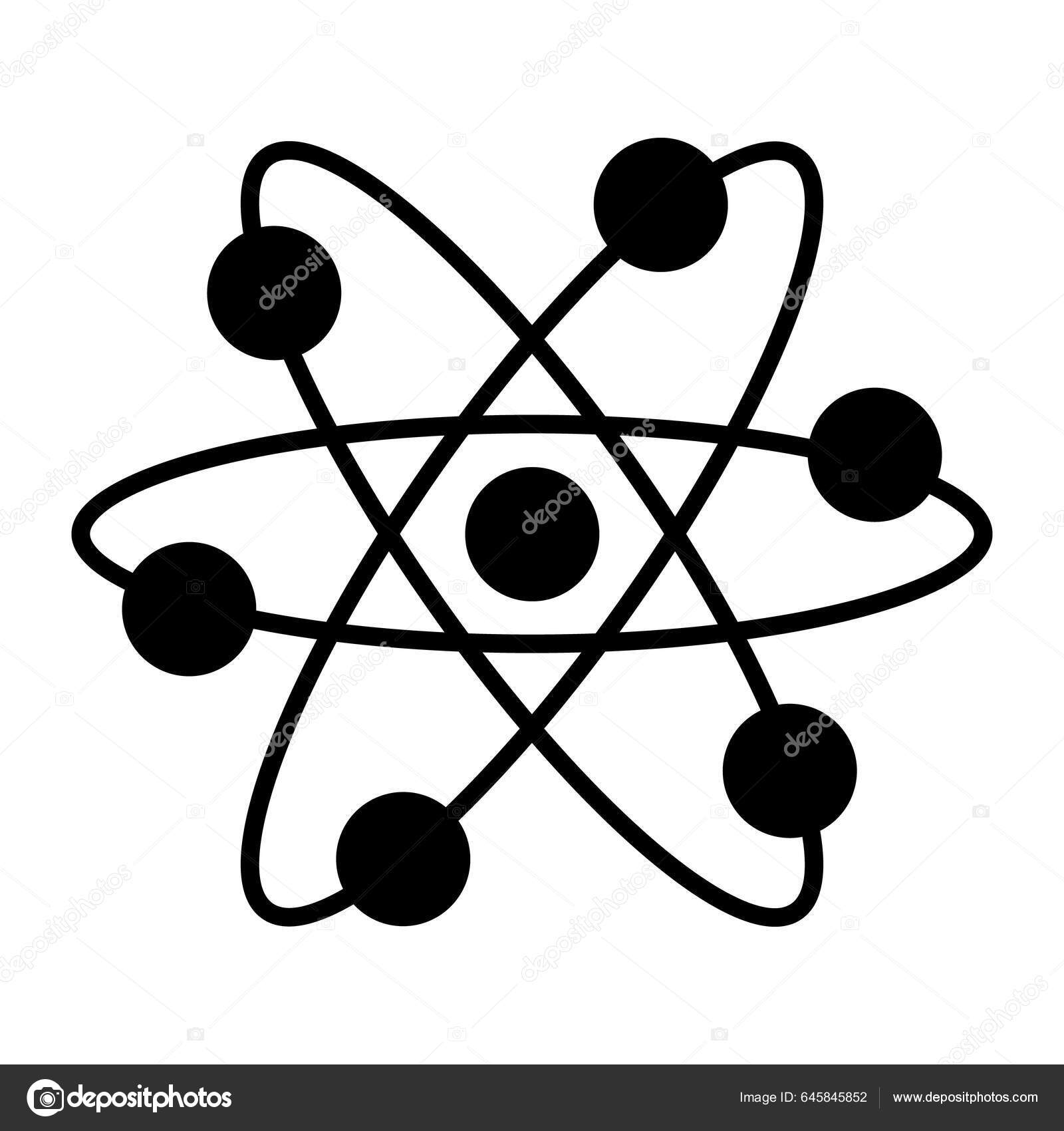 Vetor De Simbolo Atomico