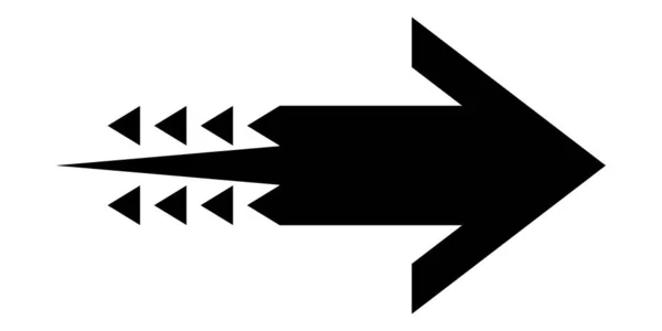 Black Arrow Icon Arrow Sign Web Design Mobile Apps Modern Stock Vector ...